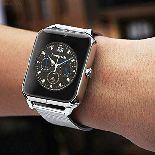 SLB® 39D4 Smart Android Silver Smart Watch iOS Sleep Management ...