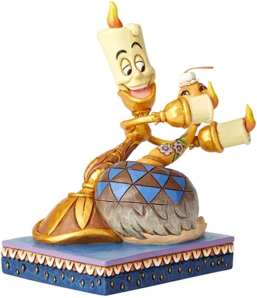 Disney Traditions Lumiere and Plumette - Figura Decorativa : Amazon.es ...