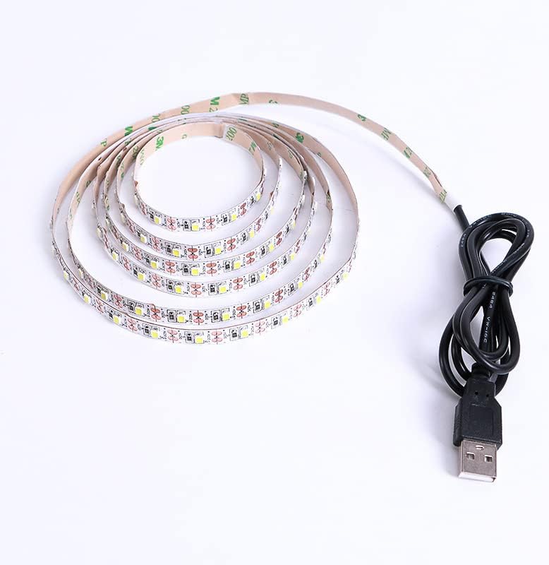 0.5M Cool White 5V Led Strip Lights 3528 SMD LED Strips Car Boats ...