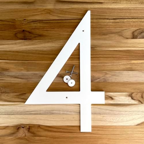 Amazon.com: 8 inch Large Modern House Numbers for outside, Black ...