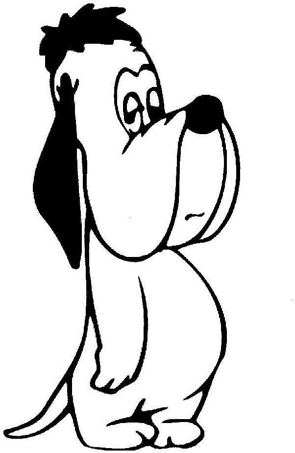 Amazon.com: Droopy Dog Classic Cartoon 5.5" Kids Program Logo Vinyl ...