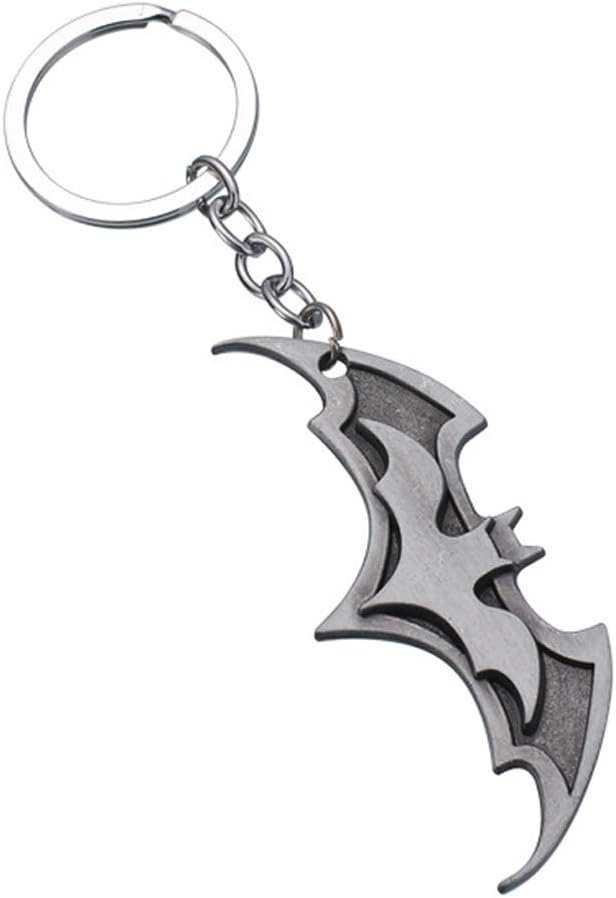 Amazon.com: OK-STORE Bat Symbol Key Chain Zinc Alloy Keychain Bat Shape ...