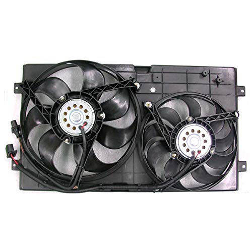 Amazon.com: Partomotive for 98-07 VW Beetle 3-pin Plug Dual Radiator AC ...