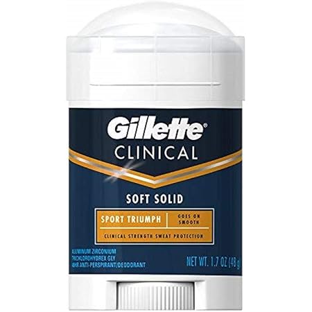 Amazon.com : Gillette Men’s Clinical Strength Antiperspirant and ...