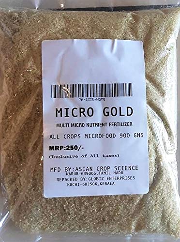 KRISHI BIOTECH Food Multi-Nutrient Plant Micro Gold Fertilizer (900 g ...
