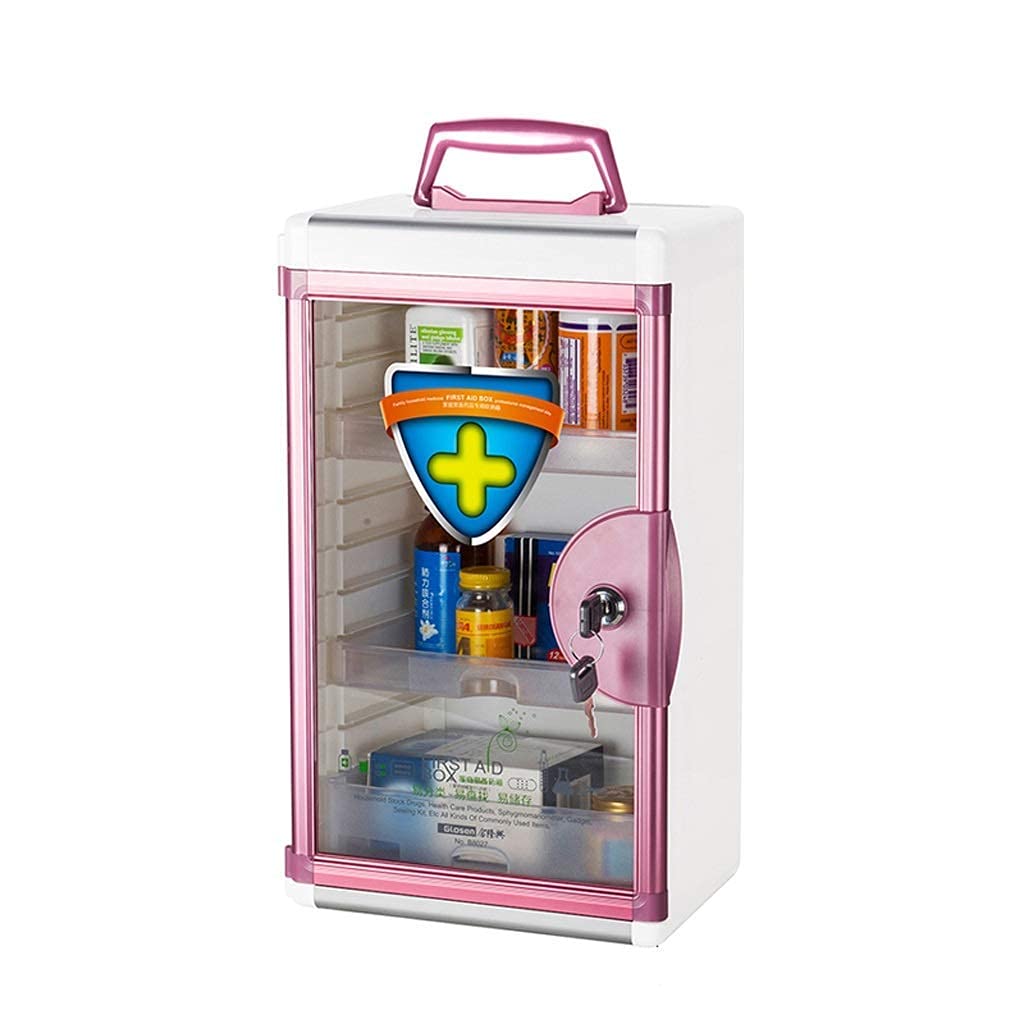 First Aid Box Medical Storage Cabinet Emergency First Aid Wall ...