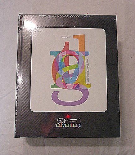 Southwestern Advantage Math 1 & 2 (2 Volumes) by Dan Moore (2011-12-24 ...