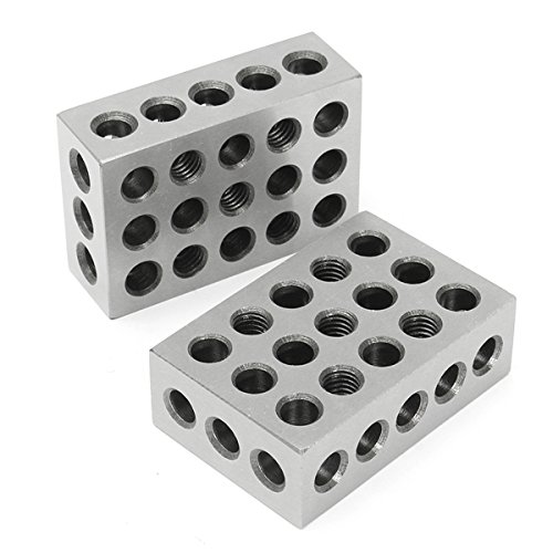 Amazon.com: New 2xHardened Steel Metric Version 123inch Blocks ...