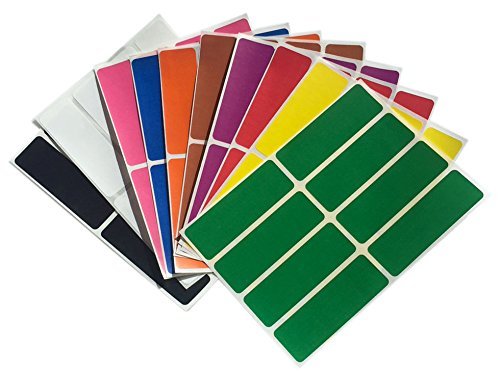 Royal Green Write Labels Color Coding Stickers In 10 Colors ...