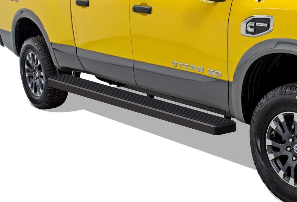 Amazon.com: APS Wheel to Wheel Running Boards 6 inches Compatible with ...