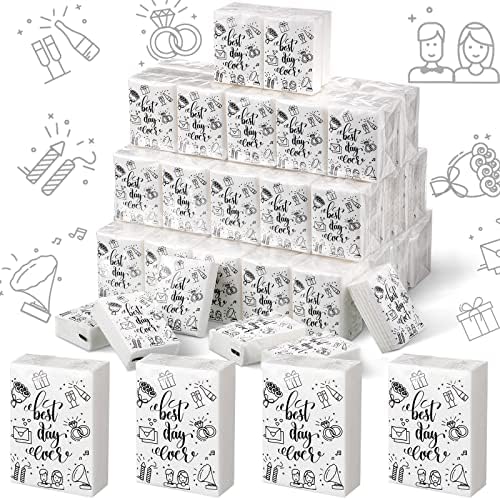 Amazon.com: 100 Pcs Travel Tissue Packs Small Personal Facial Tissues ...