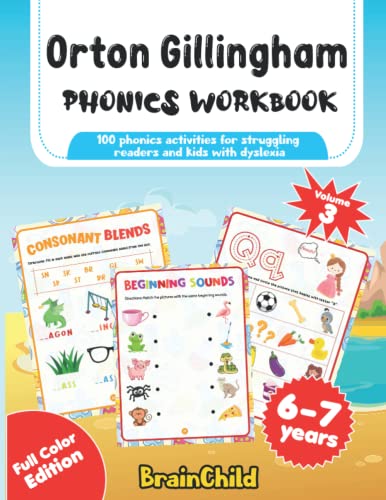 Snapklik.com : Orton Gillingham Phonics Workbook: 100 Phonics ...