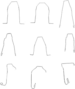 Amazon.com: Bulb Retaining Spring Clips Headlight Bulb Retainer Spring ...