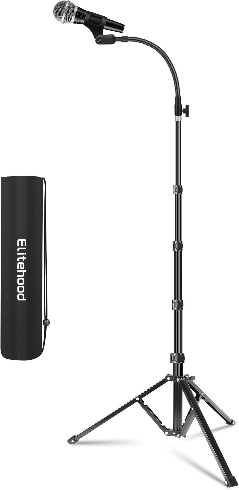 Amazon.com: On-Stage Stands MS7701C Tripod Microphone Stand - Chrome ...