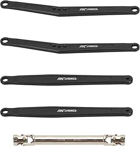 Amazon.com: RCAWD for FMS FCX24 Stretch Kit Trailing Arms Rock Bouncer ...