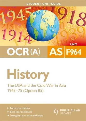 Amazon.com: USA & the Cold War in Asia 1945-75: Ocr(a) As History ...