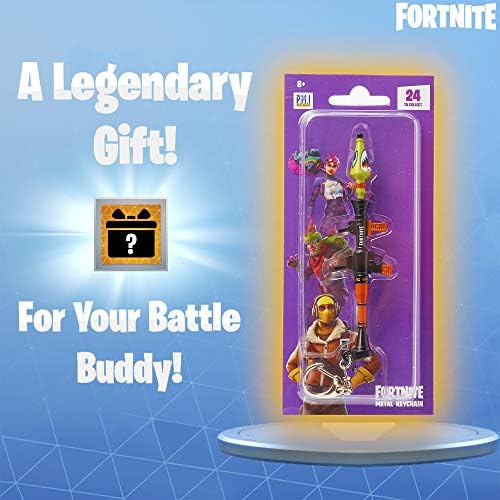 Fortnite Keyring, 3D Guns Keychain, Cool Keyrings For Party Bag Filler ...