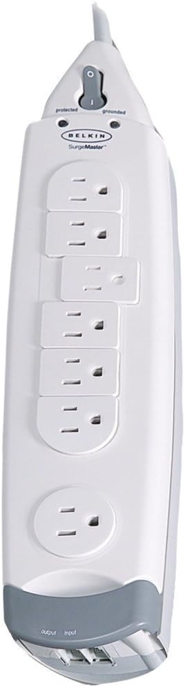 Amazon.com: Belkin 7-Outlet SurgeMaster Home Series Power Strip Surge ...