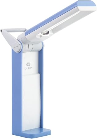 OttLite T71812 Task Lamp with Handle and Swivel in Blue - Desk Lamps ...