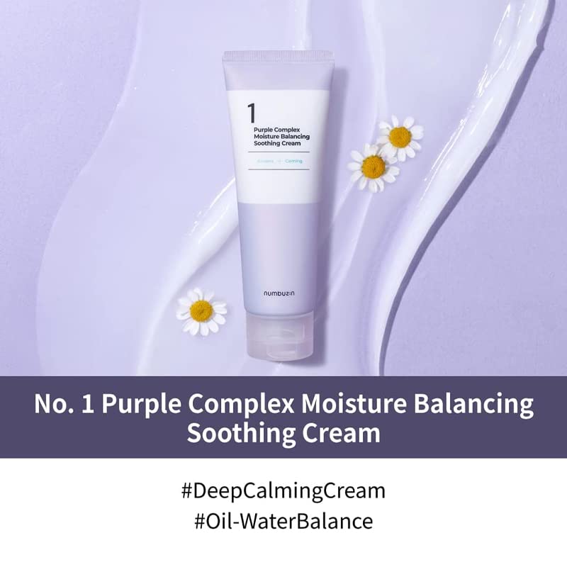 [numbuzin] No.1 Purple Complex Moisture Balancing Soothing Cream 100ml ...