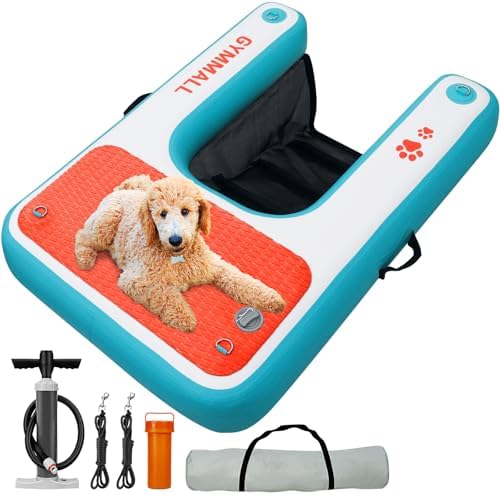 DOK Dog-DOK Inflatable Dock Platform: Safe & Easy Water Access for Dogs ...
