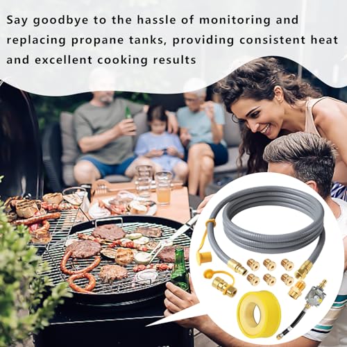 MIV Propane to Natural Gas Conversion Kit Compatible with Nexgrill ...