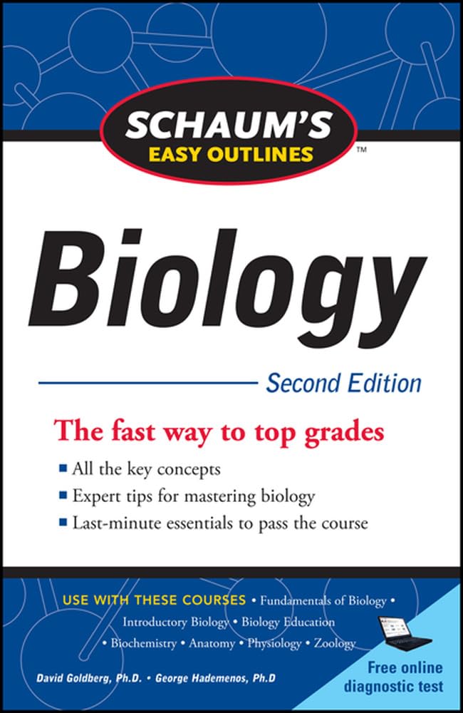 Amazon Schaums Easy Outline Of Biology Schaums Easy Outlines Fried George H Hademenos