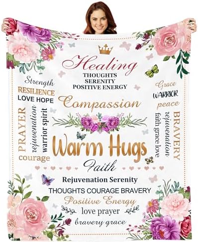 Amazon.com: Lviliss Inspirational Gifts, Warm Hugs Healing Blanket, Get ...