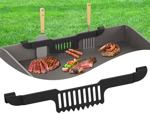 Amazon.com : RUSFOL 3-in-1 Stainless Steel Griddle Spatula Holder with ...