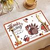 Amazon.com: WRAPAHOLIC 50 Sheets Thanksgiving Paper Place Mats - 11 x ...