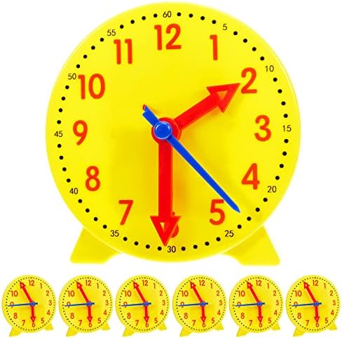 Amazon.com: Learning Resources Classroom Clock Kit -25 Pieces, Ages 5 ...