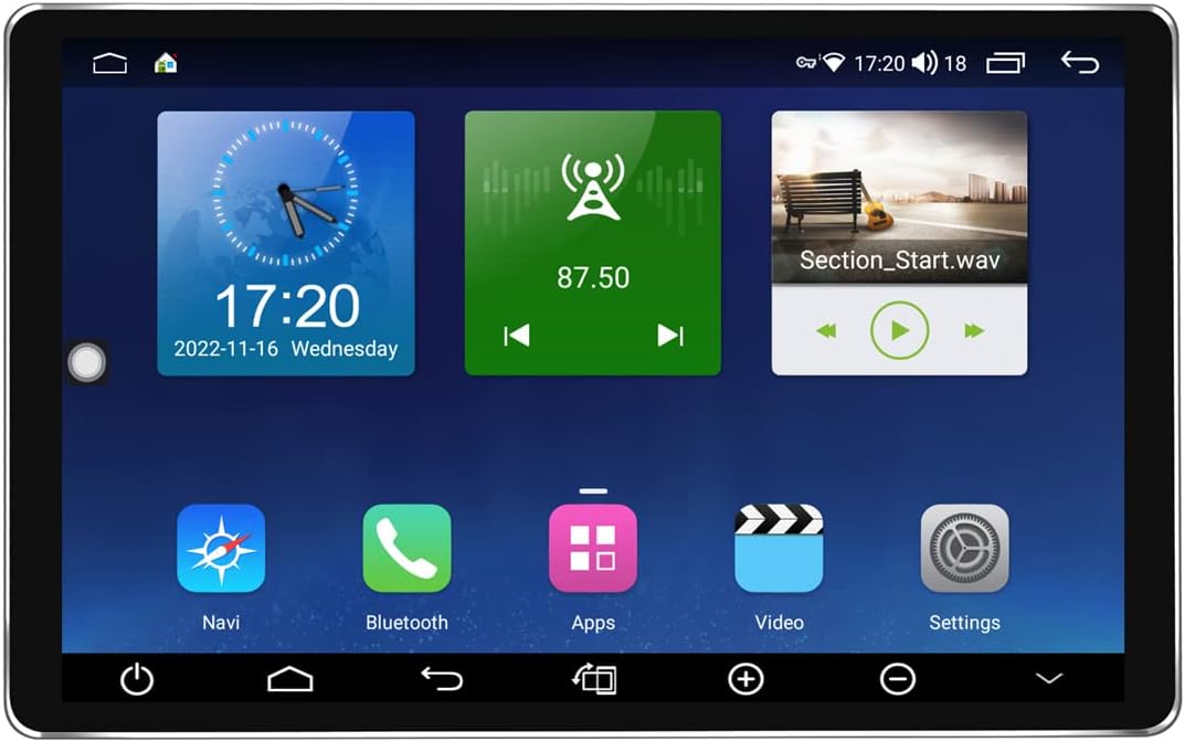 Amazon.com: JOYING New 10.1 Inch Android Car Stereo Automatic Rotatable ...