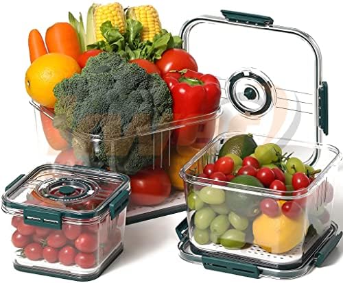 KWER Air Tight Container For Kitchen Storage Set Kitchen Containers Set ...