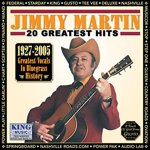 Amazon.com: 20 Greatest Hits : Jimmy Martin: Digital Music