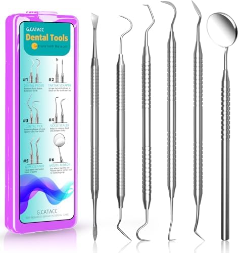 Amazon.com: CATACC PRO Dental Tools, Dental Pick for Teeth Cleaning ...