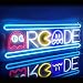 Amazon.com : Large Arcade Neon Sign, Retro Game Ghost Arcade LED Neon ...