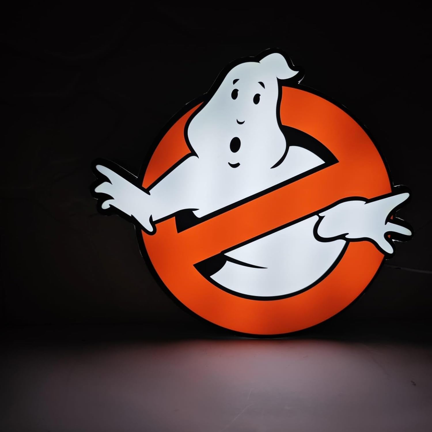 Amazon.com: 3DSIGN Retro Ghostbusters Neon Wall Sign – Classic Ghost ...