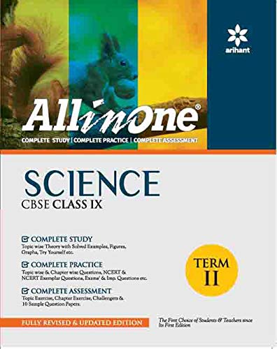 Amazon.in: Buy ARIHANT - All In One SCIENCE for Class 9 Term-2 TextBook ...