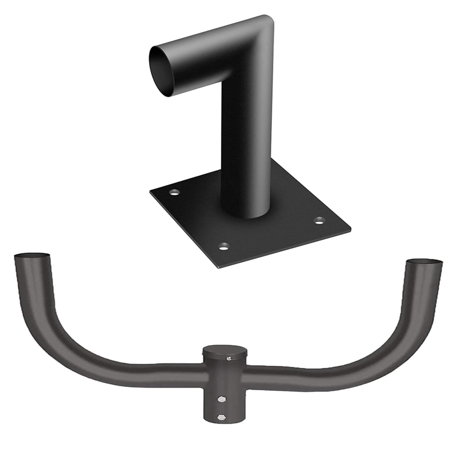 90 Degree Wall Mount Bracket Bundle Double Bullhorn Bracket for Parking ...