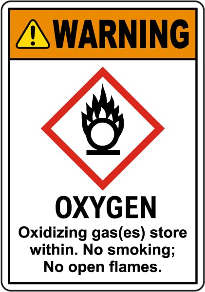 Liquid Oxygen Sign