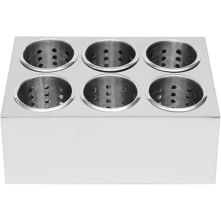 Amazon.com - DYRABREST Stainless Steel Cylinder Flatware Commercial ...