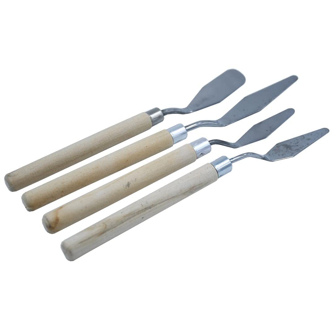 53 Arts 4pcs Stainless Steel Super-Flexible Painting Knife Set ...