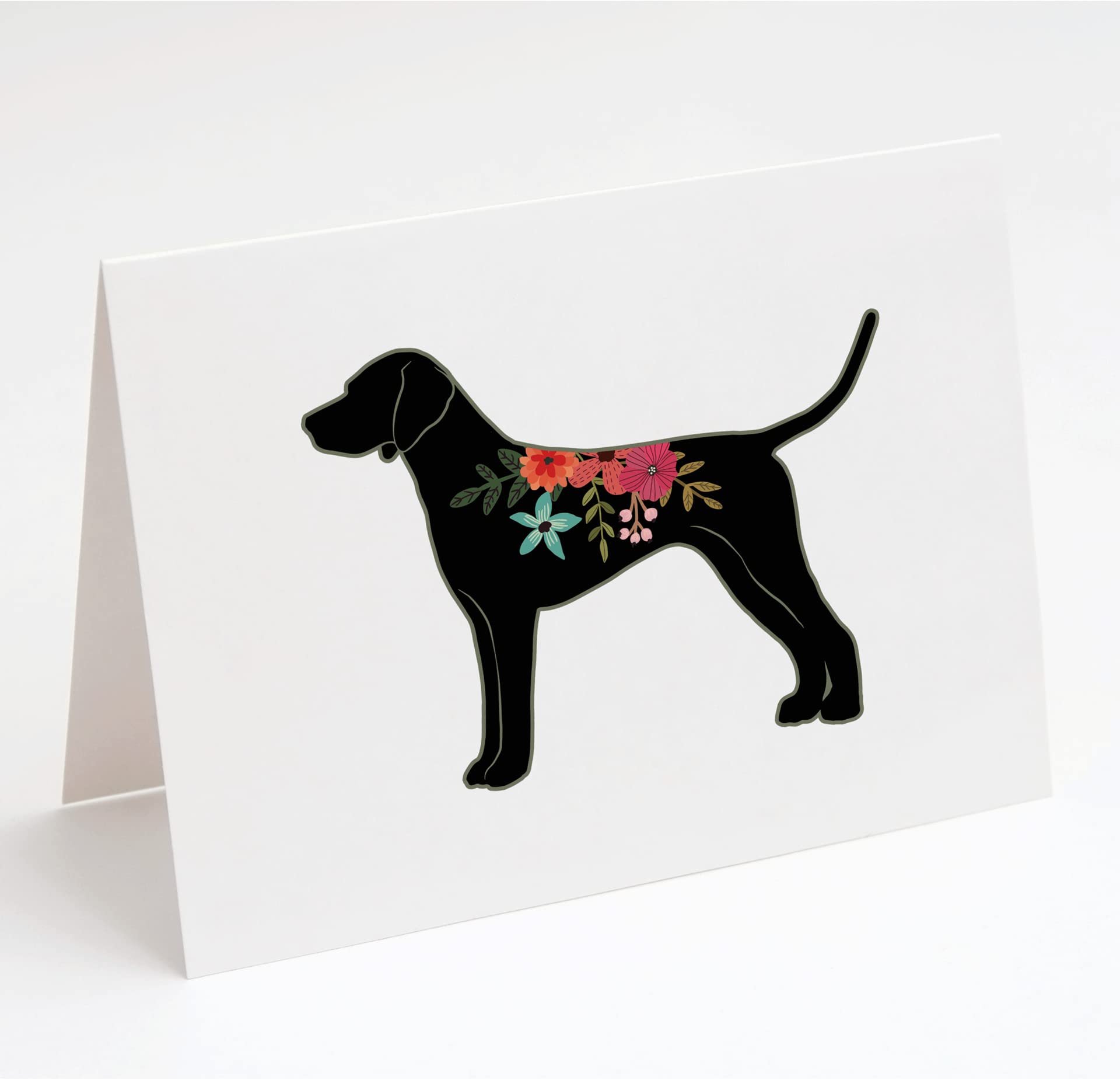 Amazon.com : German Shorthaired Pointer with long tail | Boho Floral ...