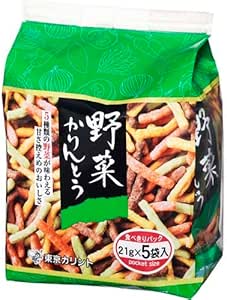 Amazon | 東京カリント 野菜かりんとう21g×5P 105g | 東京カリント | かりんとう 通販