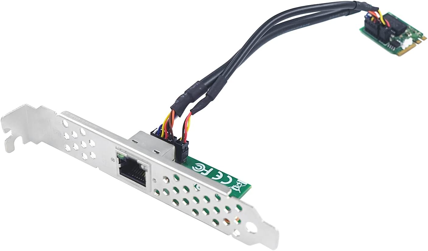 Amazon.com: LR-LINK M.2 A+E Key 10/100/1000 Mbps Copper Single-Port ...