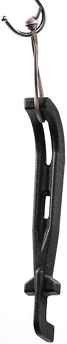 Amazon.com: BBQ Universal Grate Lifter of 8" Long Cast Iron, Hot ...