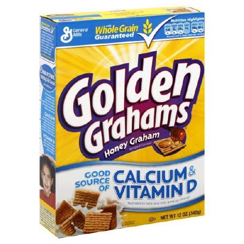 Amazon.com: General Mills Golden Grahams Cereal, 12 oz (Pack of 6 ...