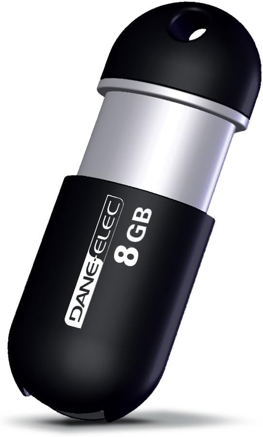 Amazon.com: Dane-Elec DA-ZMP-08G-CA-N4-C Capless 8 GB USB Pen Drives ...