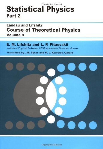 Statistical Physics, Part 2: Volume 9: Theory of the Condensed State ...