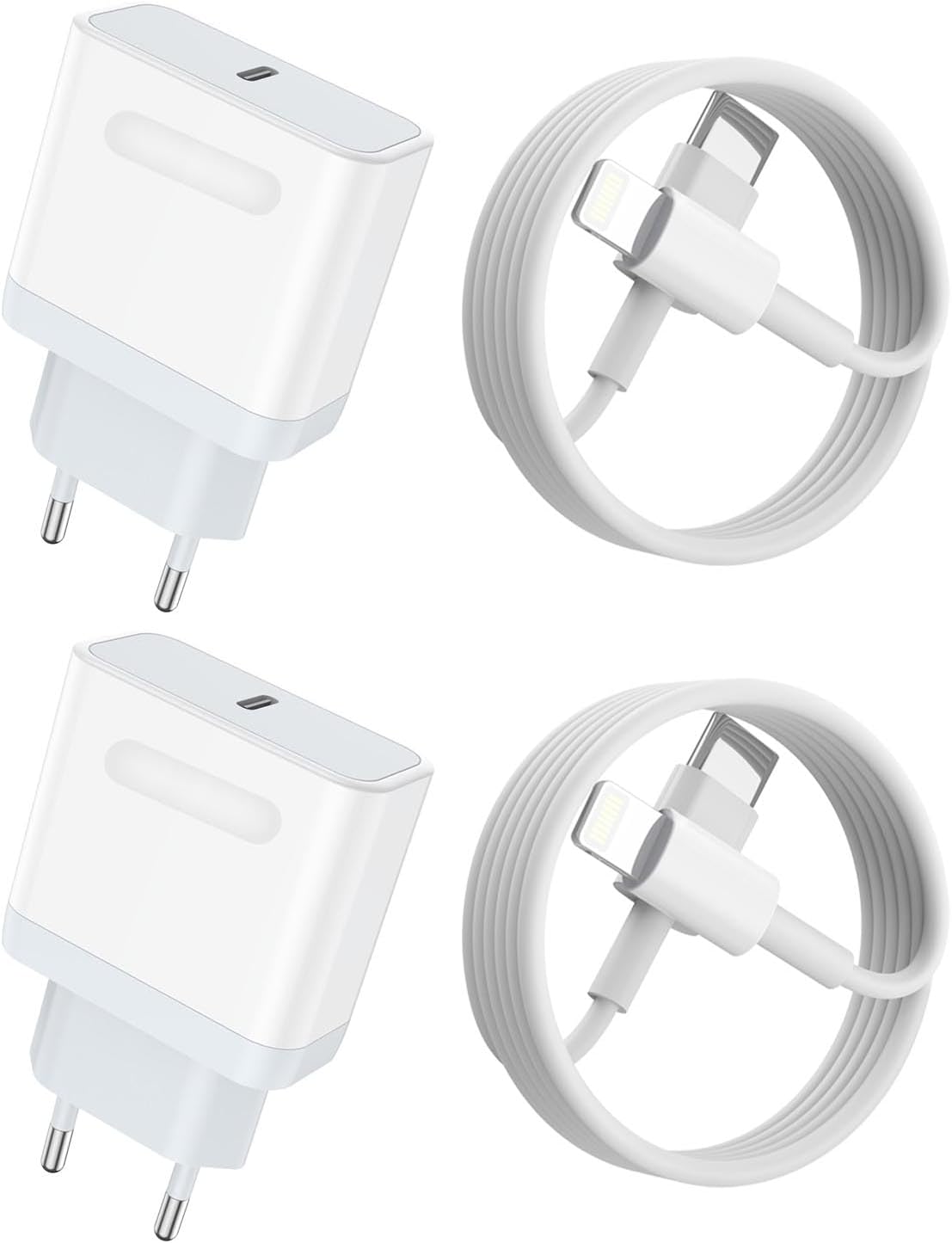 Chargeur iphone Rapide, certifié Apple MFi 20W Chargeur Rapide USB c ...